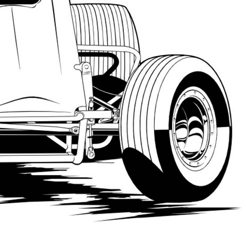 Dirt Track Sprint Car Race Car Highly Detailed Vector Image in - Etsy