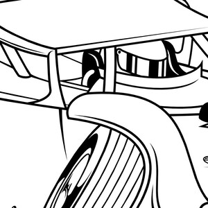 Cartoon Dirt Late Model Race Car Highly Detailed Vector Image in .svg ...