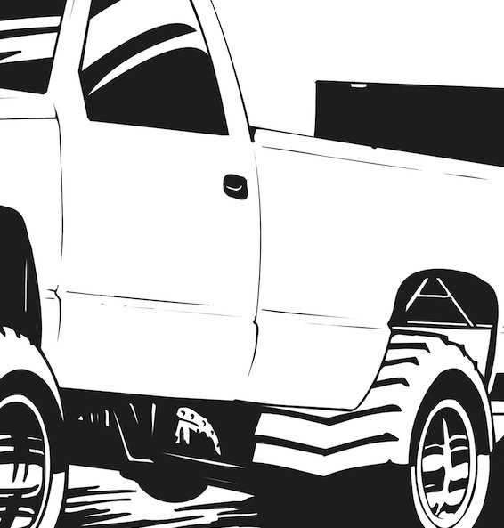 Pulling Truck Highly Detailed Vector Clipart Image in .svg .eps .pdf ...