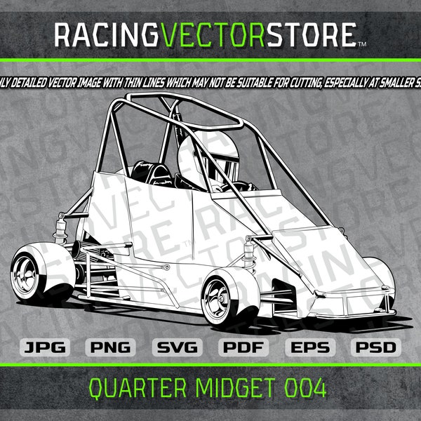 Midget Race Car Model - Etsy