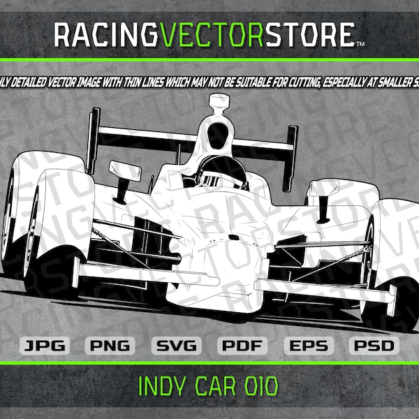 Indycar Svg - Etsy