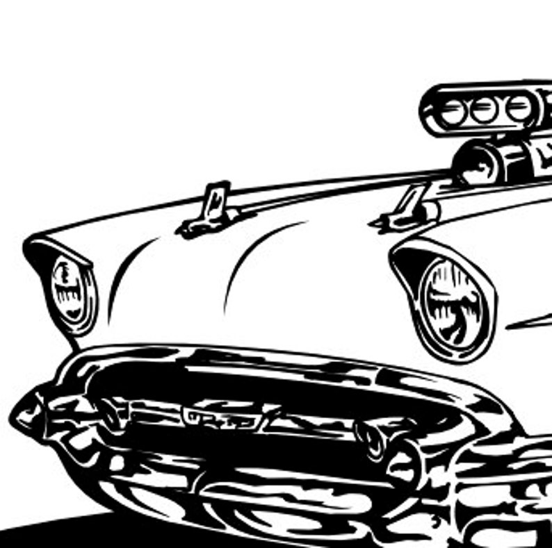 Drag Racing Hot Rod Dragster Race Car Highly Detailed Vector Image in ...