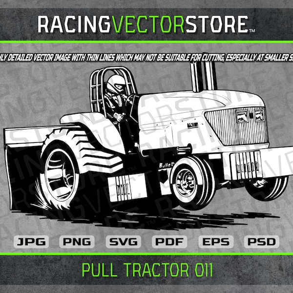 Tractor Pull Svg - Etsy