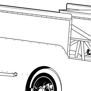 Outlaw Figure 8 Late Model Highly Detailed Vector Image in .svg .ai ...