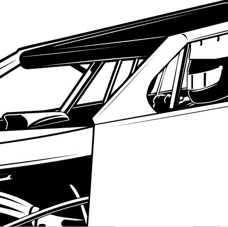 Dirt Modified Race Car Detailed Vector Image in .svg .ai .eps .pdf .png ...