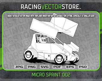 600 Micro Sprint Svg - Etsy
