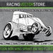 Cartoon Dirt Late Model Race Car Highly Detailed Vector Image in .svg ...