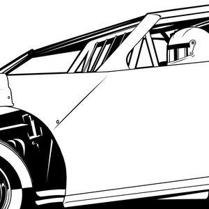 Dirt Late Model Race Car Highly Detailed Image in .svg .ai .eps .pdf ...
