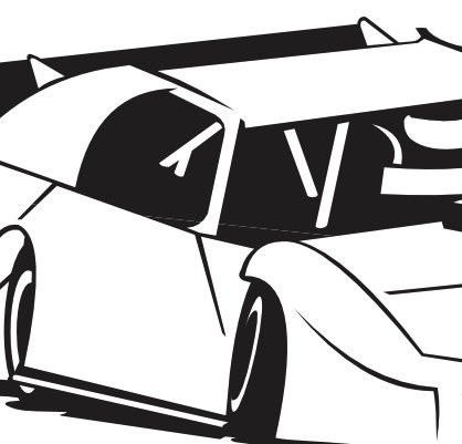 Late Model Dirt Race Car Vector Clipart Image Cuttable in .svg. Eps ...