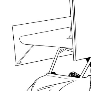 Outlaw Go Kart Highly Detailed Vector Clipart Image in .svg .pdf .eps ...