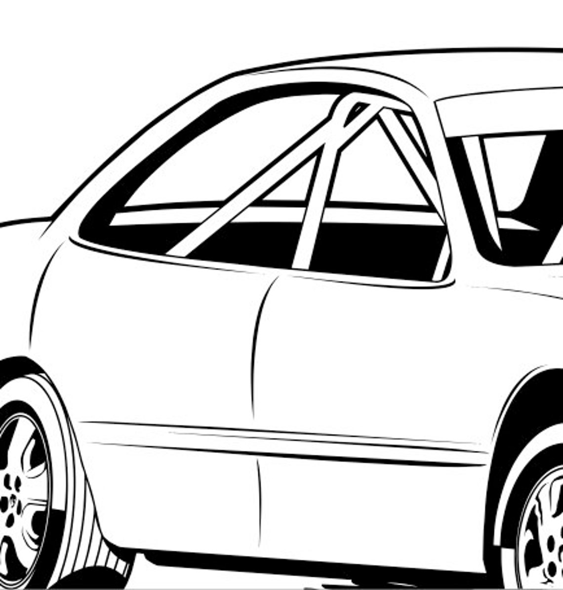 Dirt Hornet 4 Cylinder Race Car Highly Detailed Image in .svg .ai .eps ...