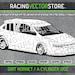 Cartoon Dirt Late Model Race Car Highly Detailed Vector Image in .svg ...