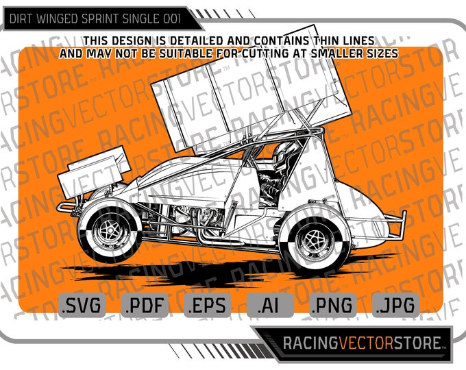 Modified Dirt Race Car Image in .svg .ai .eps .pdf .png .jpg - Etsy