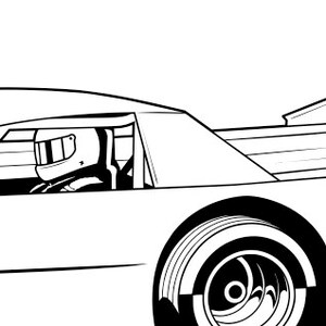 Dirt Late Model Vintage 1990's Race Car Highly Detailed Image in .svg ...