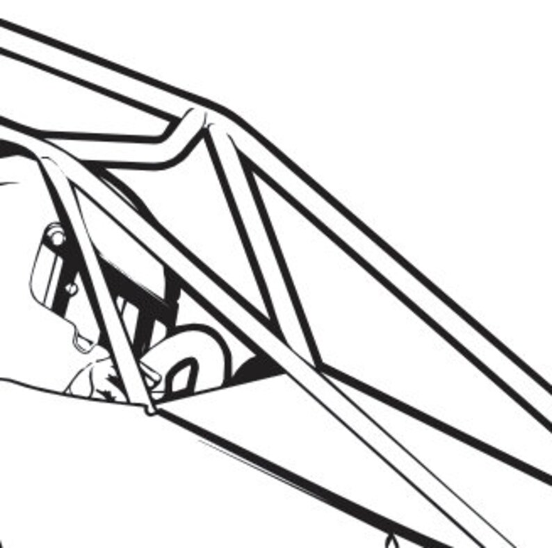 Quarter Midget Race Car Highly Detailed Vector Image in .svg .ai .pdf ...