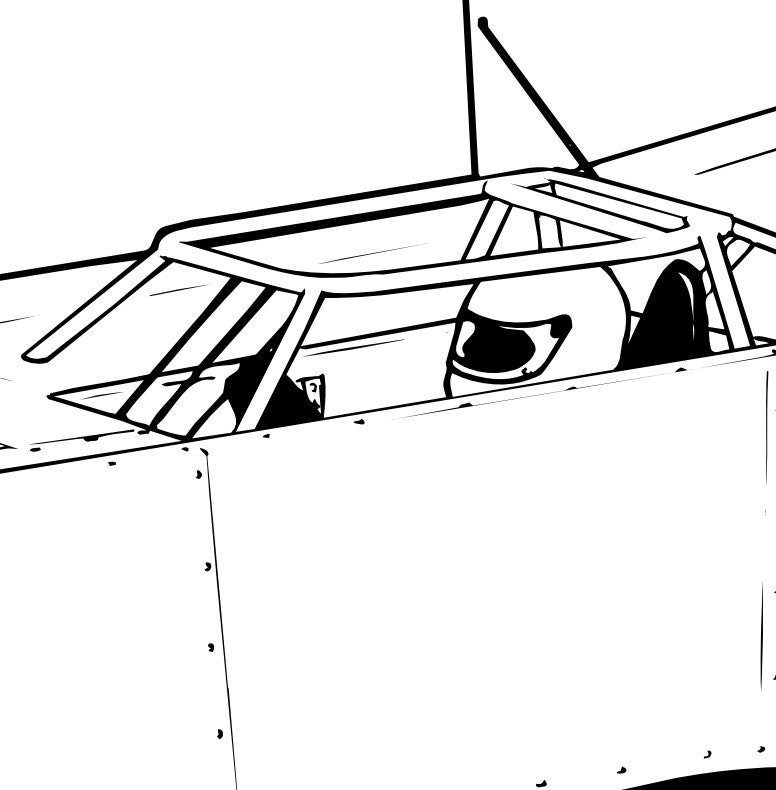 Dirt Late Model Wedge Vintage 1980's Race Car Highly Detailed Image in ...