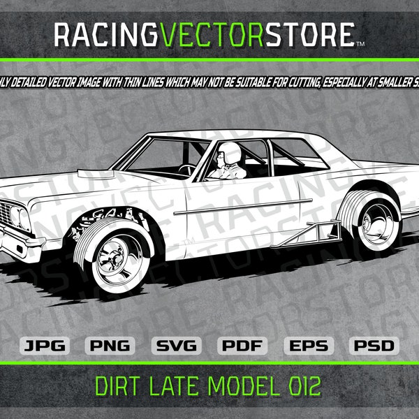 Late Model Vector - Etsy