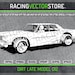 Dirt Late Model Vintage Race Car Highly Detailed Vector Image in .svg ...
