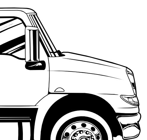 Wrecker / Roll Back Highly Detailed Vector Clipart Image in .svg .eps ...