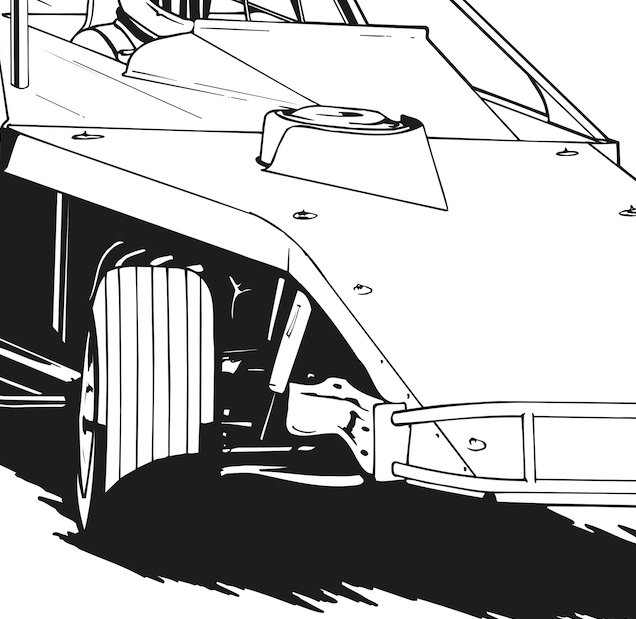 Dirt Track Modified Vintage Race Car Highly Detailed Vector Image in ...