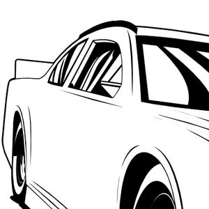 NASCAR Cup Race Car Highly Detailed Vector Image in .svg .ai .pdf .eps ...