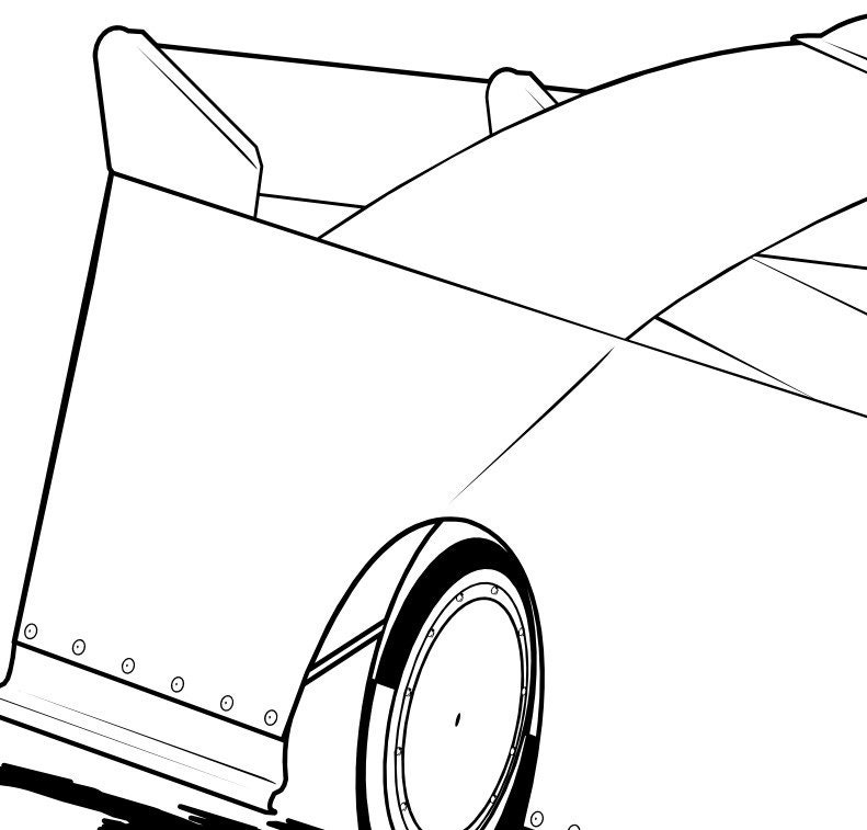 Dirt Super Stock Street Stock Race Car Highly Detailed Image in .svg ...