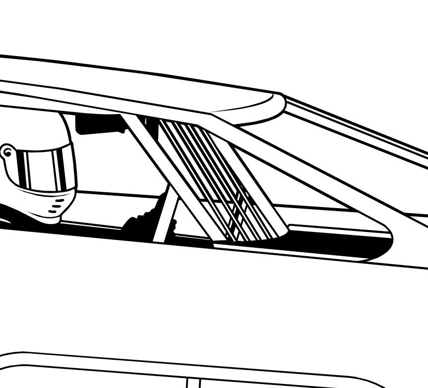 Outlaw Figure 8 Late Model Highly Detailed Vector Clipart Image in .svg ...