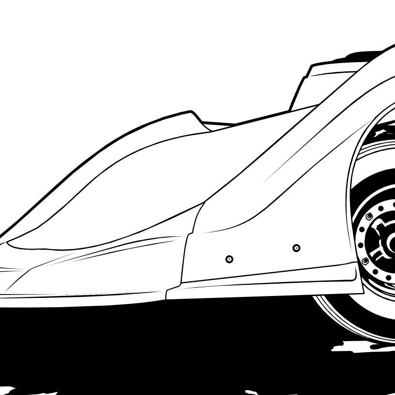 Dirt Late Model Race Car Highly Detailed Image in .svg .ai .eps .pdf ...