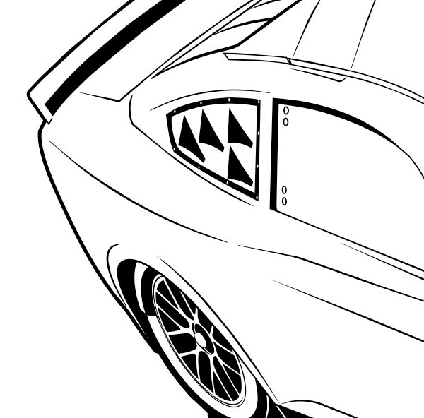 NASCAR Cup Race Car next Gen Detailed Vector Image in .svg .ai .eps ...