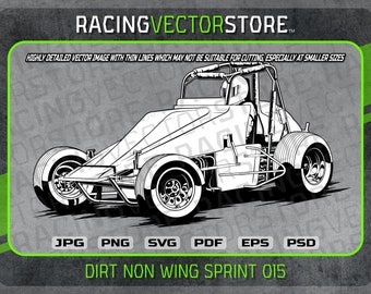 Top Fuel Dragster Race Car Detailed Vector Image in .svg .ai - Etsy