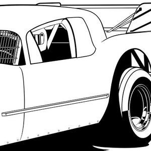 Dirt Late Model Vintage 1970 S Race Car Highly Detailed Image In Svg