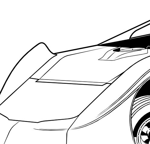 Australian Super Sedan Dirt Race Car Highly Detailed Vector Image in ...