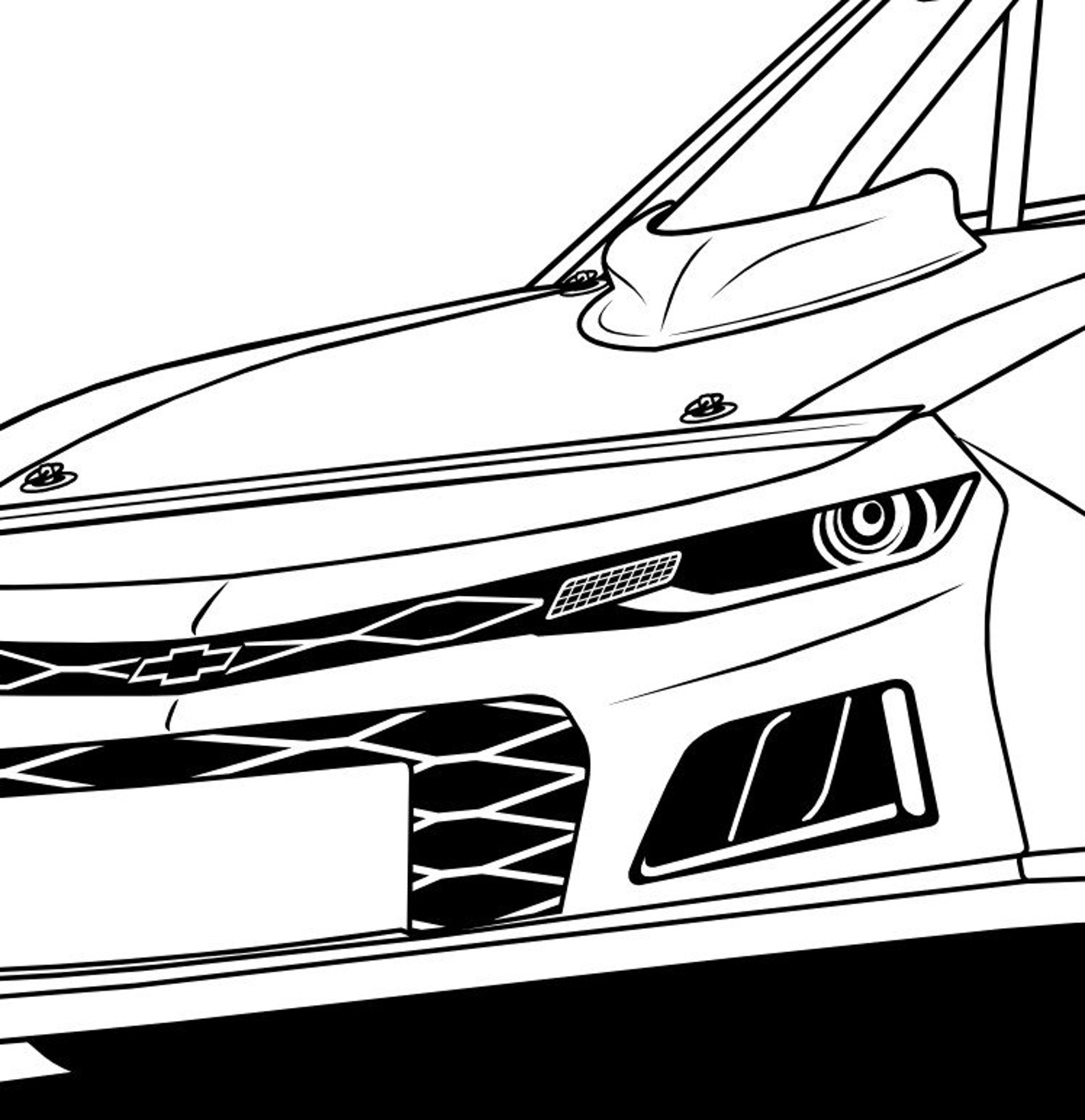 Dirt Street Stock Pure Stock Race Car Highly Detailed Image in .svg .ai ...