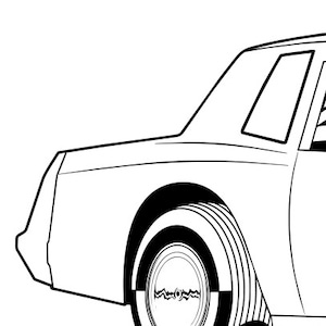 Dirt Track Street Stock Race Car Highly Detailed Image in .svg .ai .eps ...