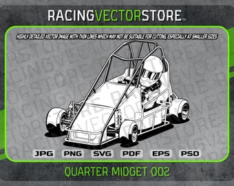 Quarter Midgets Svg - Etsy Singapore