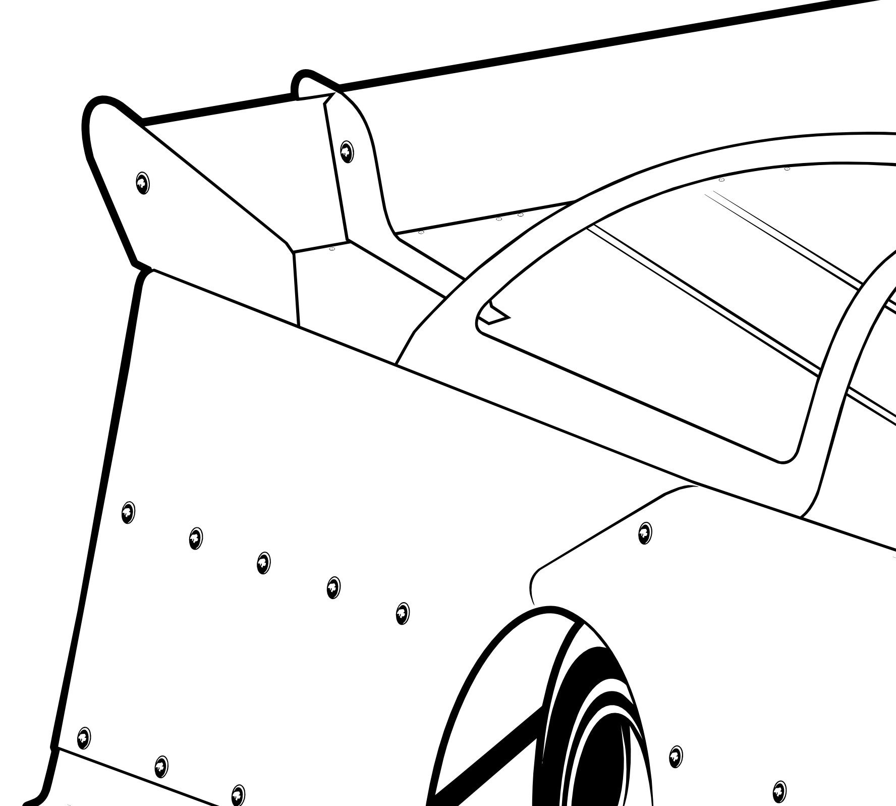 Dirt Late Model Race Car Highly Detailed Image in .svg .ai .eps .pdf ...