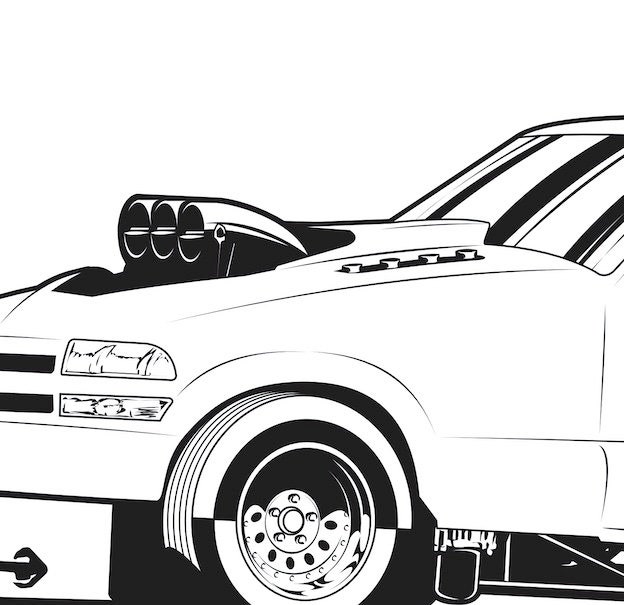 Pulling Truck Highly Detailed Vector Image in .svg .eps .pdf .png .jpg ...