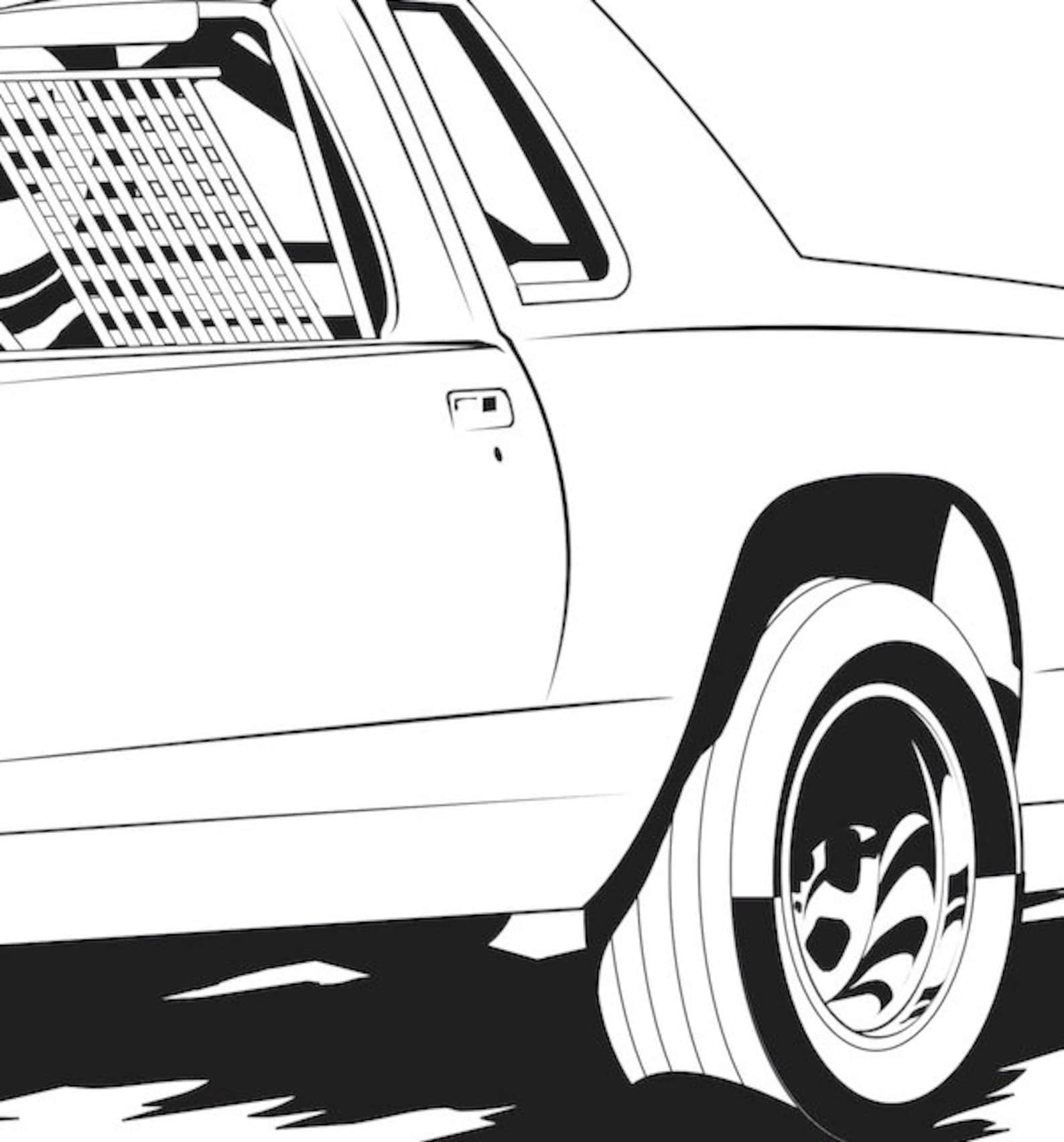 Dirt Track Street Stock Race Car Highly Detailed Vector Image in .svg ...