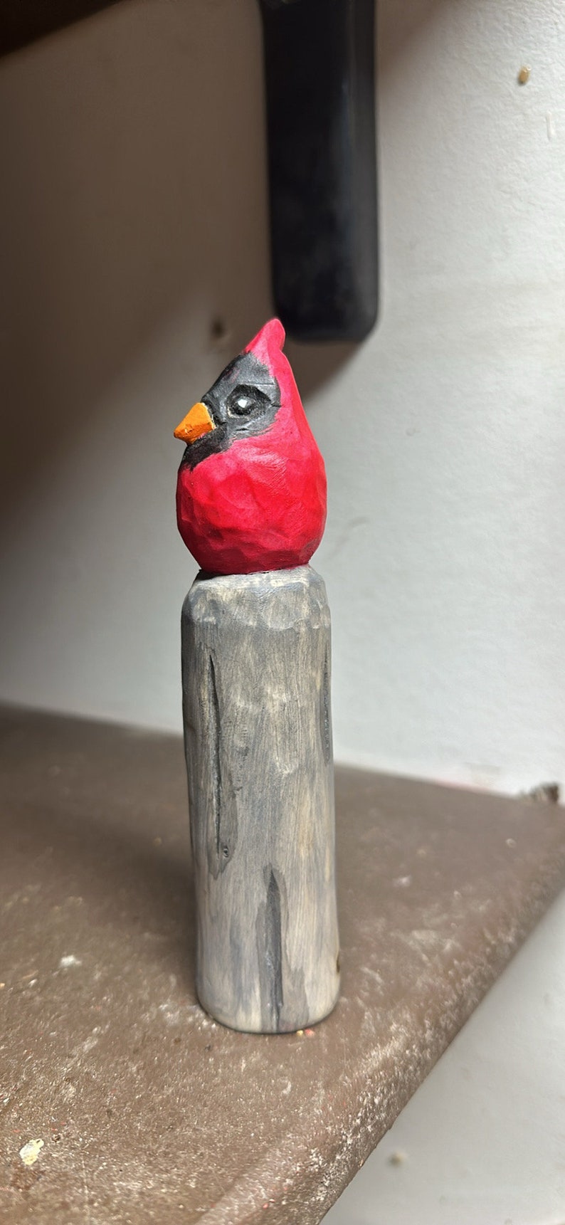 Cardinal on a Pole - Etsy