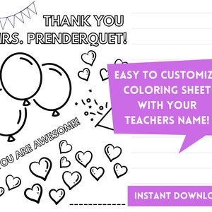 Teacher Appreciation Gift | Teacher Appreciation Week | Teacher ...