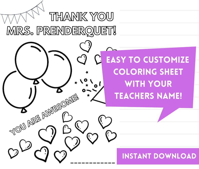 Teacher Appreciation Gift | Teacher Appreciation Week | Teacher ...