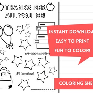 Teacher Appreciation Gift | Teacher Appreciation Printable | Teacher ...