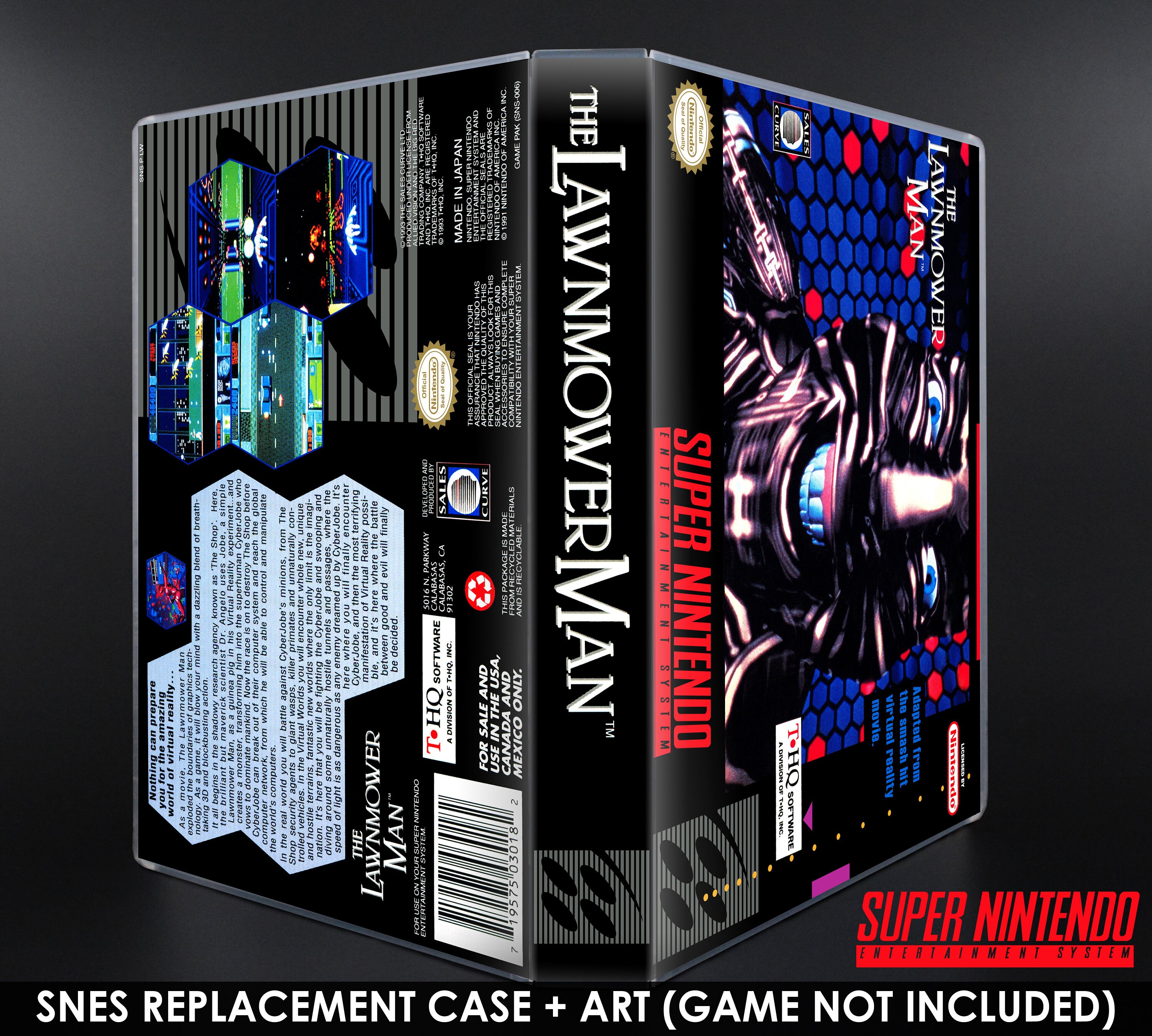 Lawnmower man super nintendo store