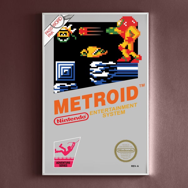 Metroid Print - Etsy
