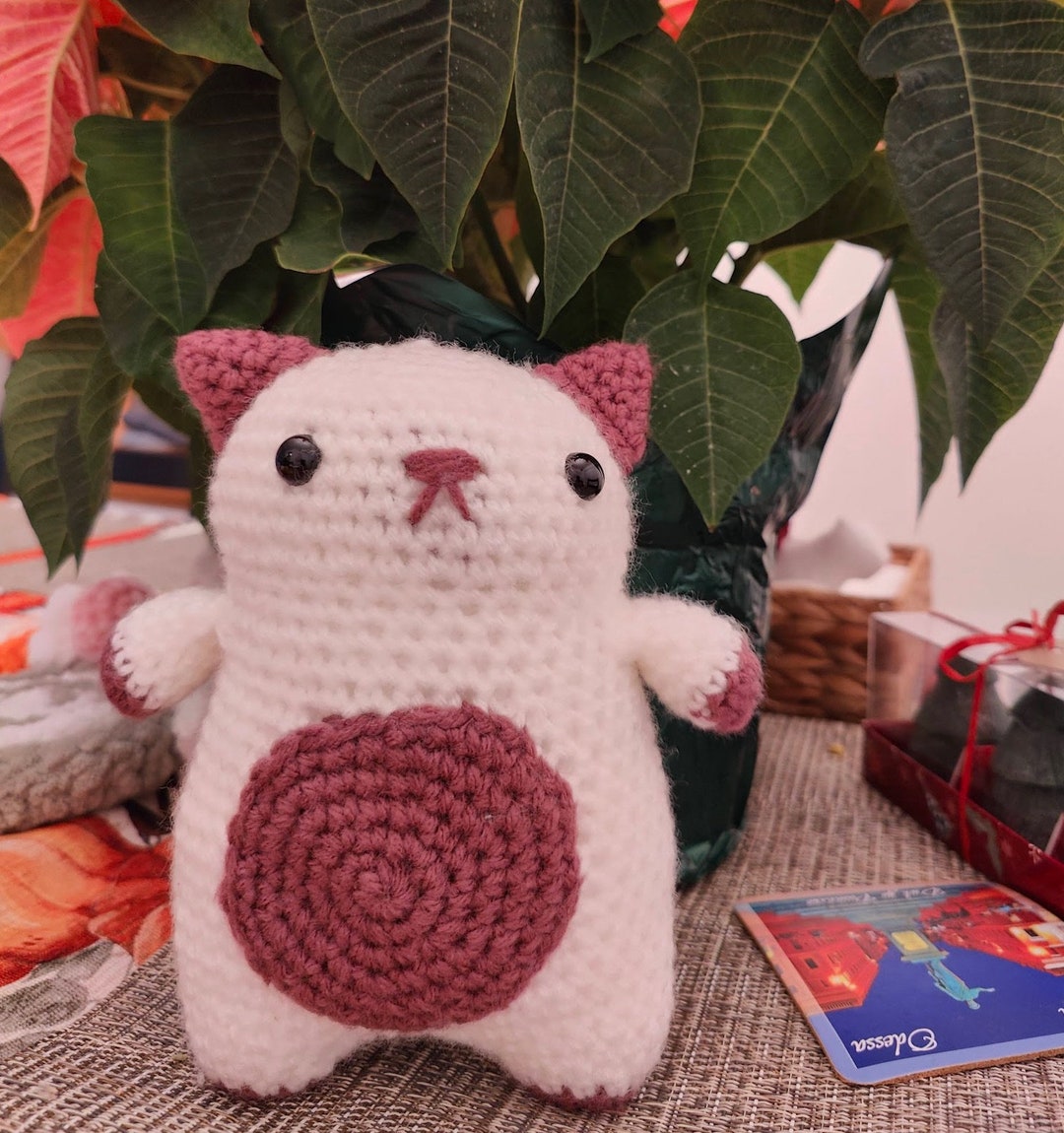 Scrappers the Adventurous Cat: Handcrafted Crochet Kitten Plushie - Etsy