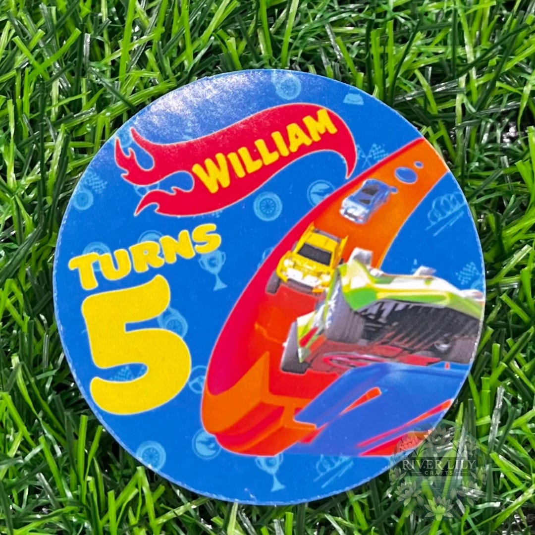 Hot Race Cars Custom Stickers | Glossy Stickers - Etsy