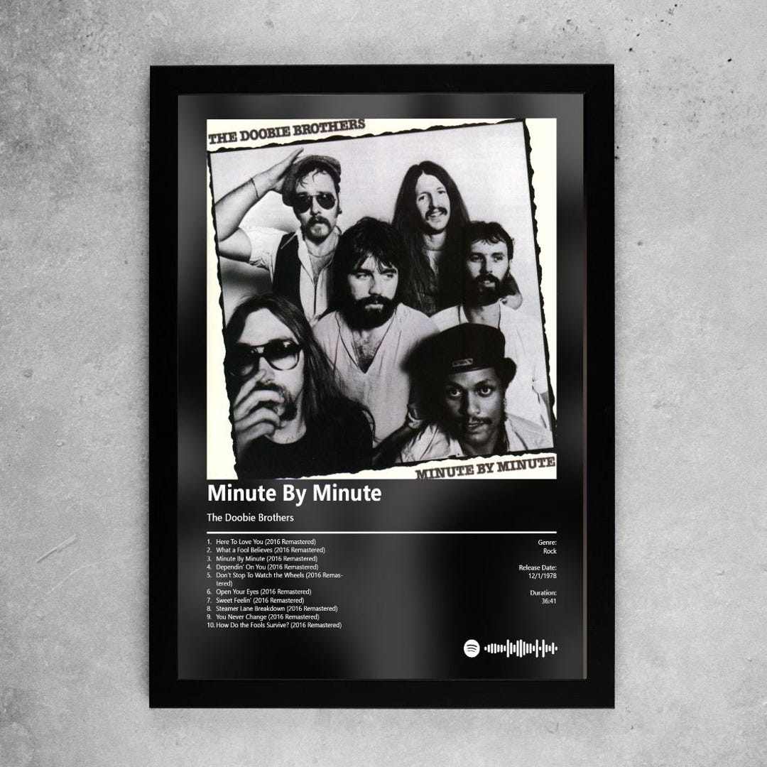 The Doobie Brothers - Minute by Minute Album Art Poster | Digital ...