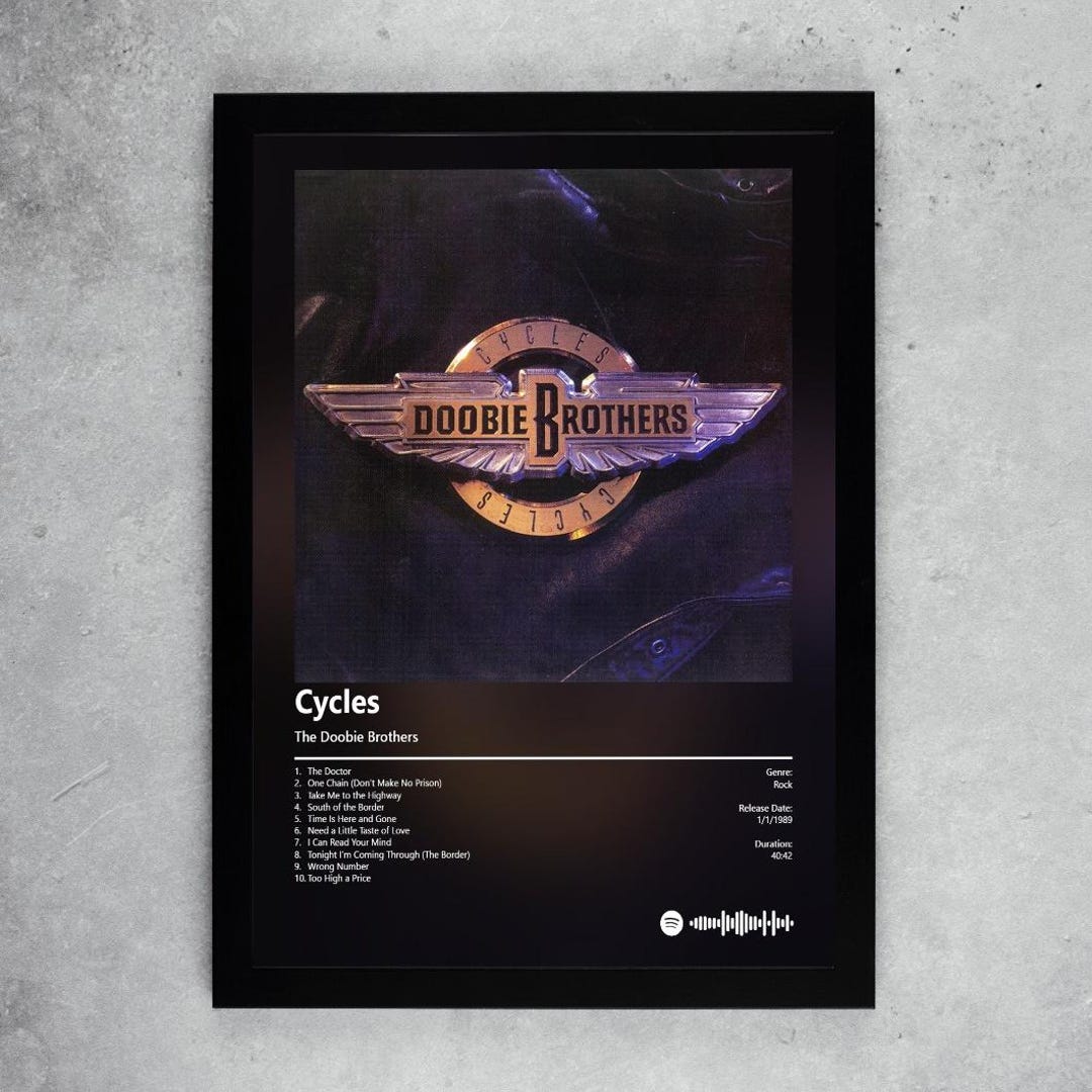 The Doobie Brothers - Cycles Album Art Poster | Digital Download ...