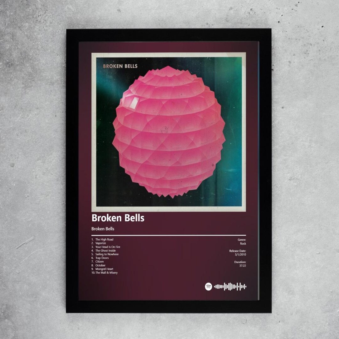 Broken Bells - Broken Bells Album Art Poster | Digital Download | Print ...