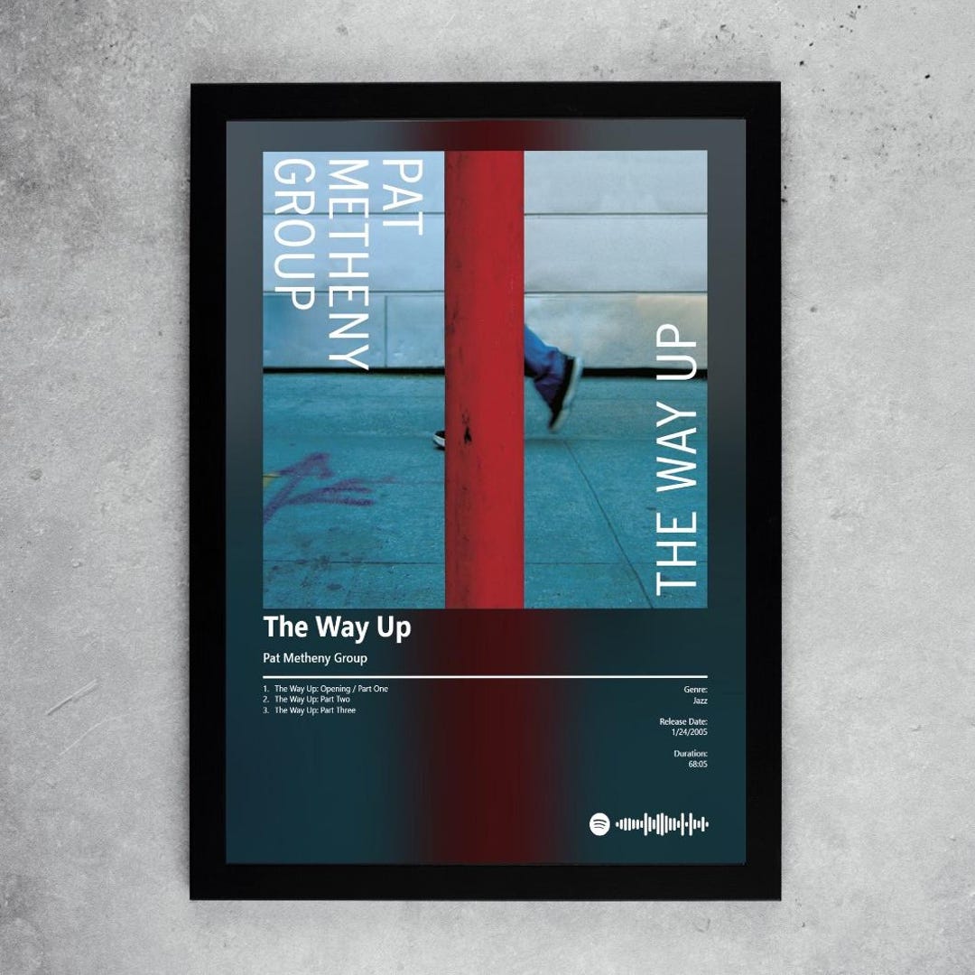 Pat Metheny Group - the Way up Album Art Poster | Digital Download ...